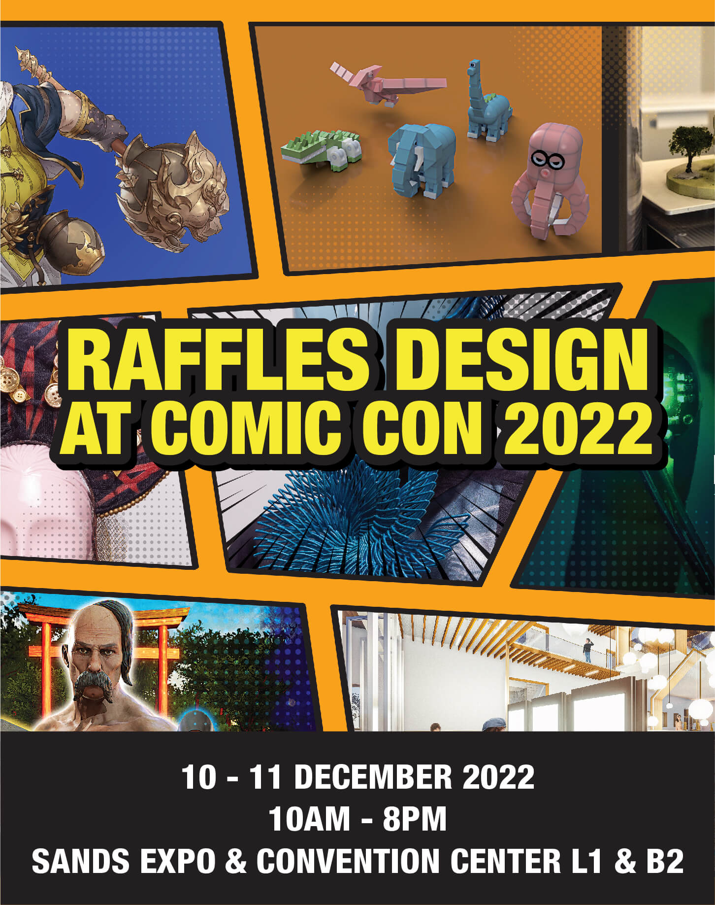 Raffles Design at Singapore Comic Con 2022 - Raffles College of Higher ...